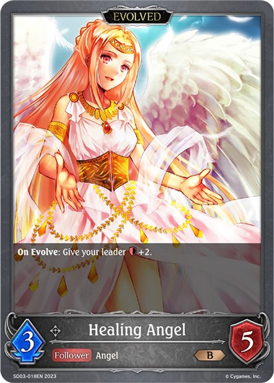 Healing Angel (Evolved) - SD03: Mysteries of Conjuration - Shadowverse
