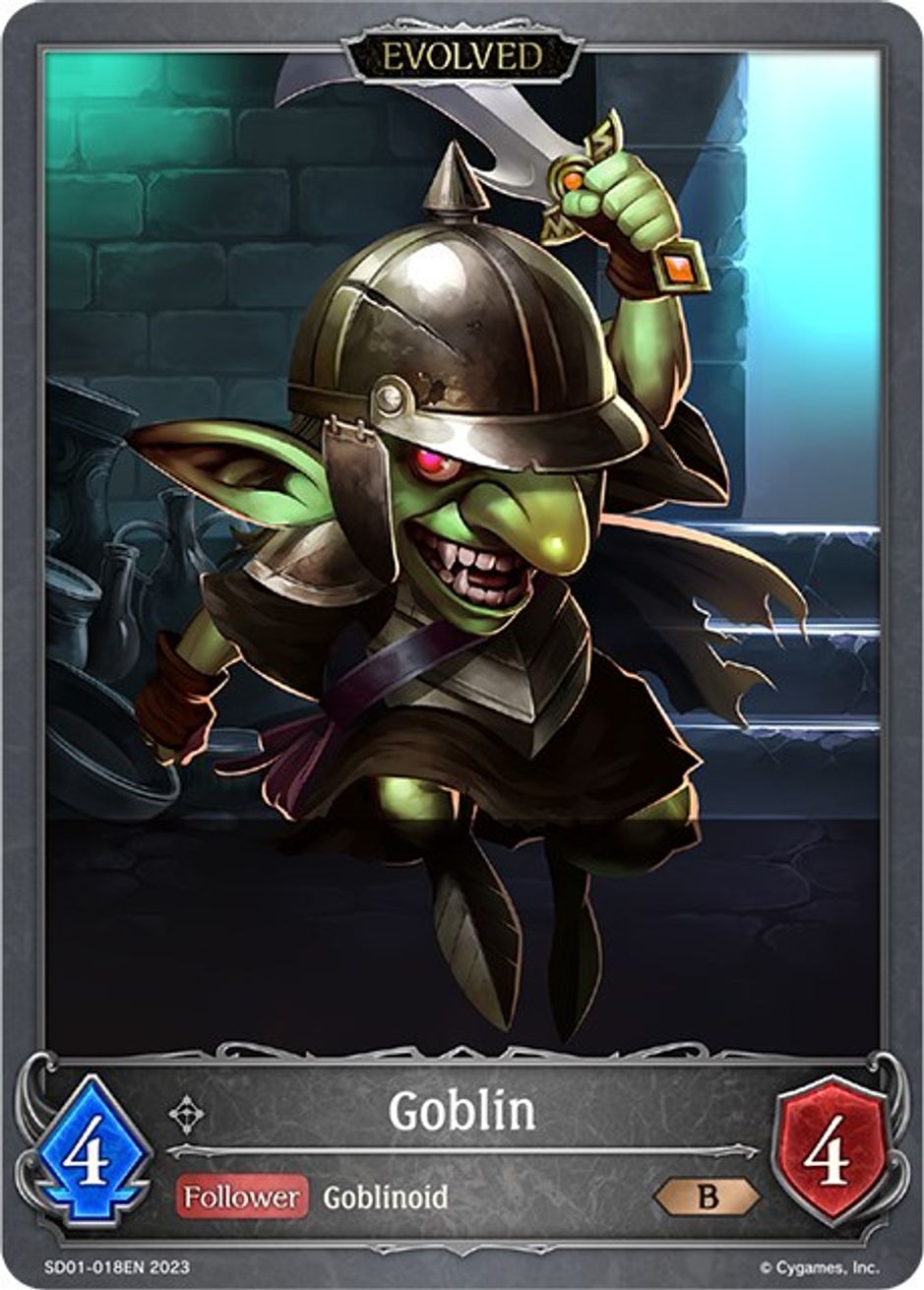 Goblin (Evolved) - SD01: Regal Fairy Princess - Shadowverse: Evolve