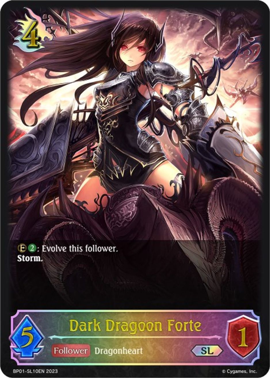 Dark Dragoon Forte (SL) - BP01: Advent of Genesis - Shadowverse