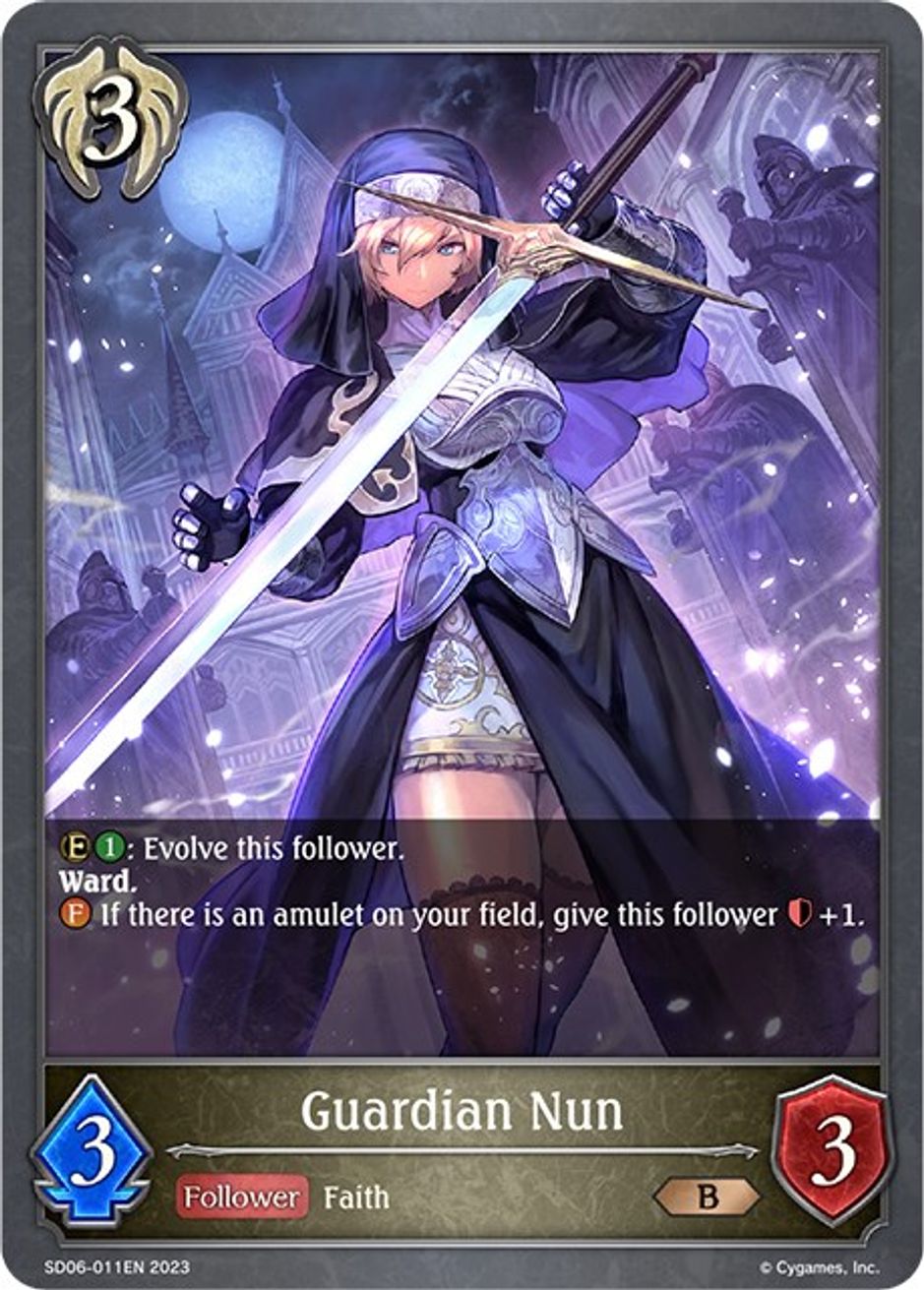 Guardian Nun - SD06: Maculate Ablution - Shadowverse