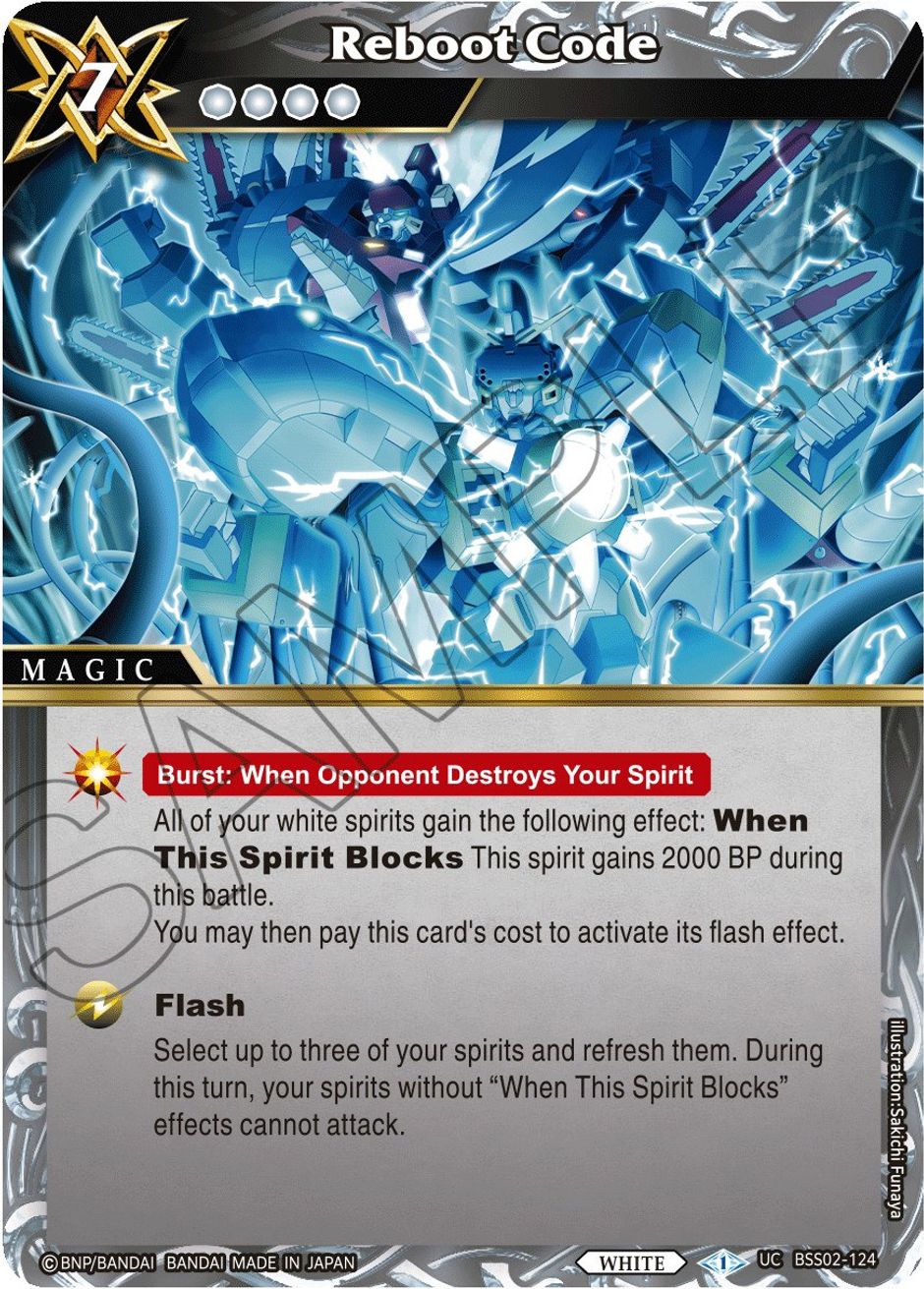 Reboot Code - False Gods - Battle Spirits Saga