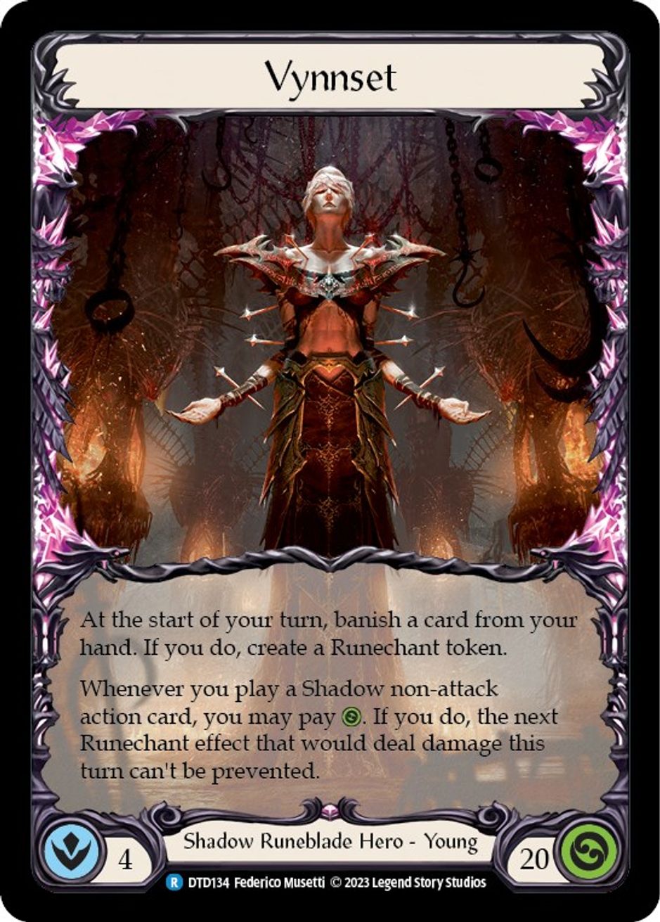 Vynnset - Dusk till Dawn - Flesh and Blood TCG