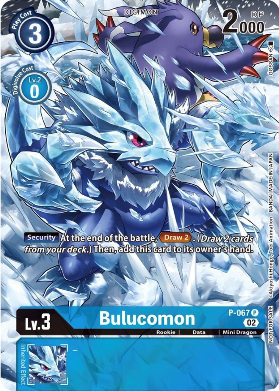 Bulucomon - P-067 (Official Tournament Pack Vol.10) - Digimon Promotion ...