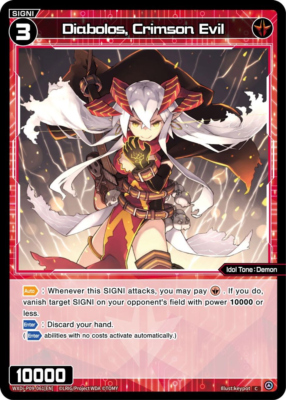 Diabolos, Crimson Evil - Conflated Diva - WIXOSS