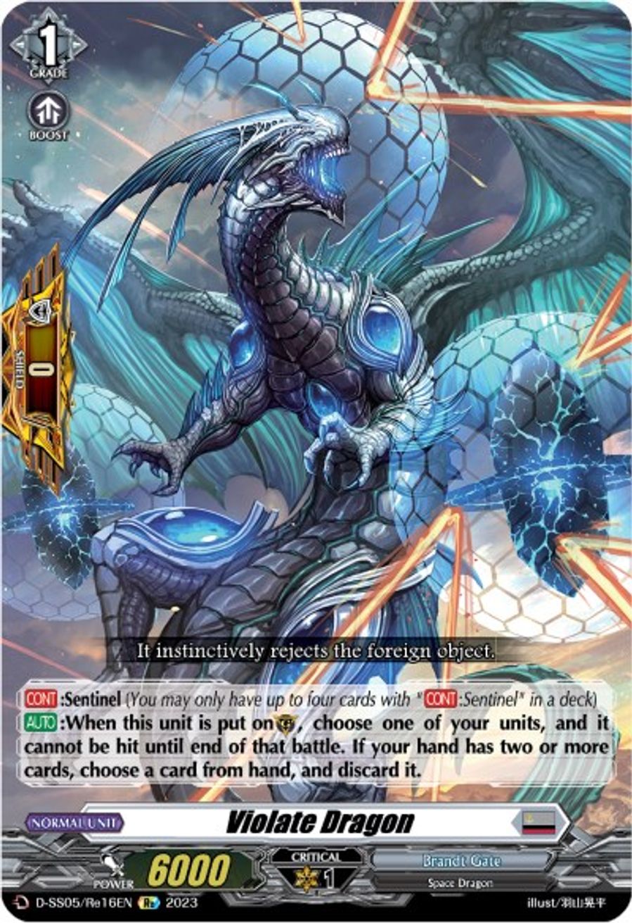 Violate Dragon - D-SS05: Festival Booster 2023 - Cardfight Vanguard
