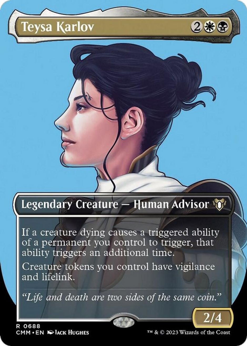 Teysa Karlov (Borderless) - Commander Masters - Magic: The Gathering