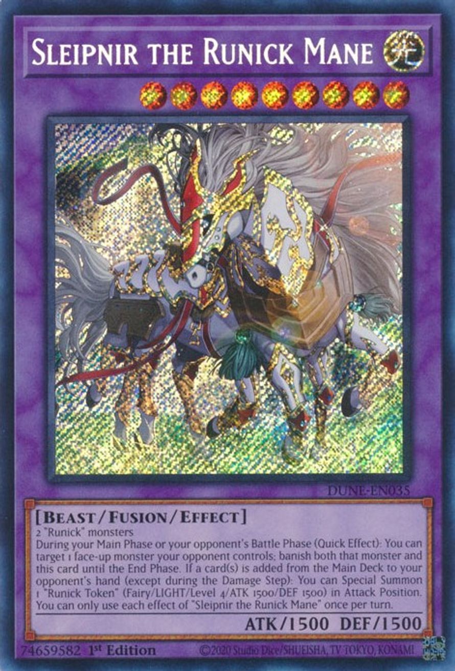 Sleipnir the Runick Mane - Duelist Nexus - YuGiOh