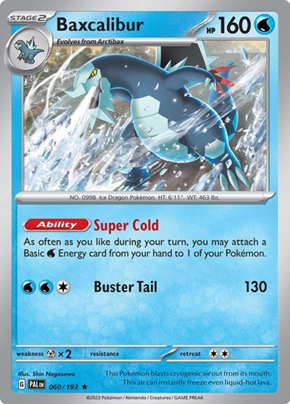 Baxcalibur - 060/193 - Deck Exclusives - Pokemon