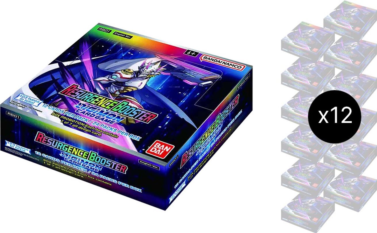 Resurgence Booster Box Case - Resurgence Booster - Digimon Card Game