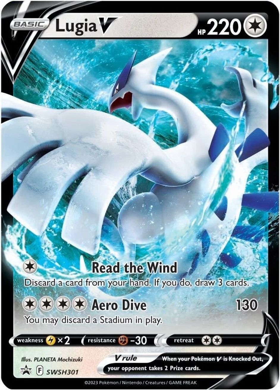 Lugia V - SWSH301 - SWSH: Sword & Shield Promo Cards - Pokemon