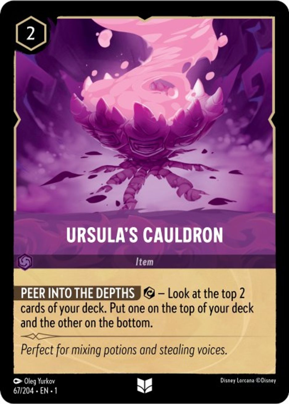 Ursula's Cauldron - The First Chapter - Disney Lorcana