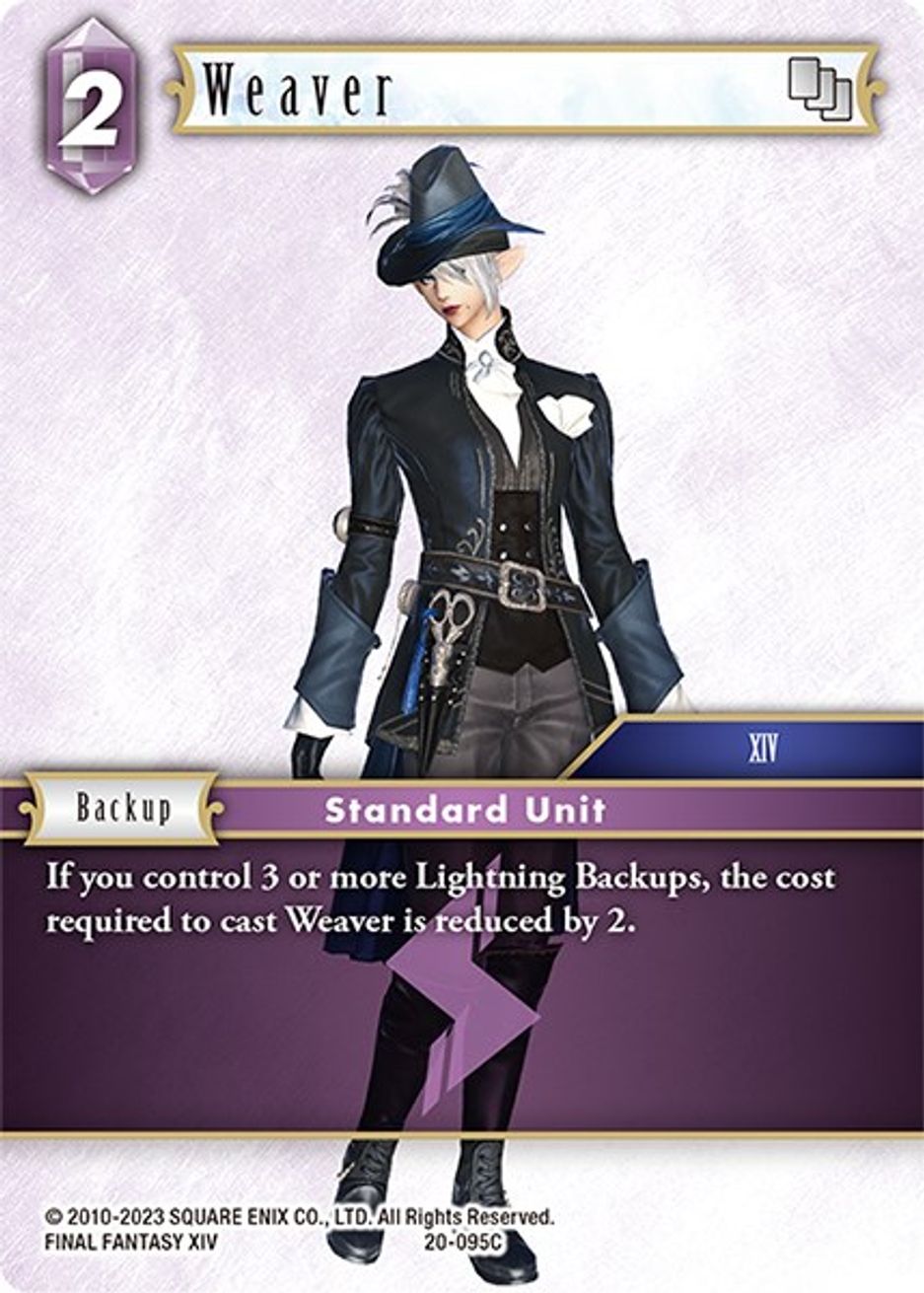 Weaver - Dawn of Heroes - Final Fantasy TCG