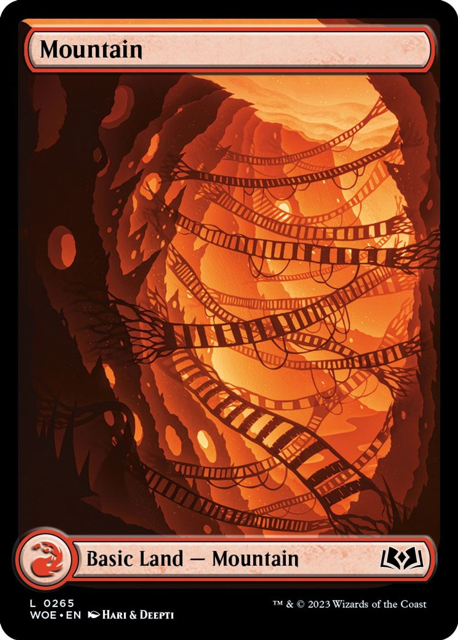 Mountain (0265) - Wilds of Eldraine - Magic: The Gathering