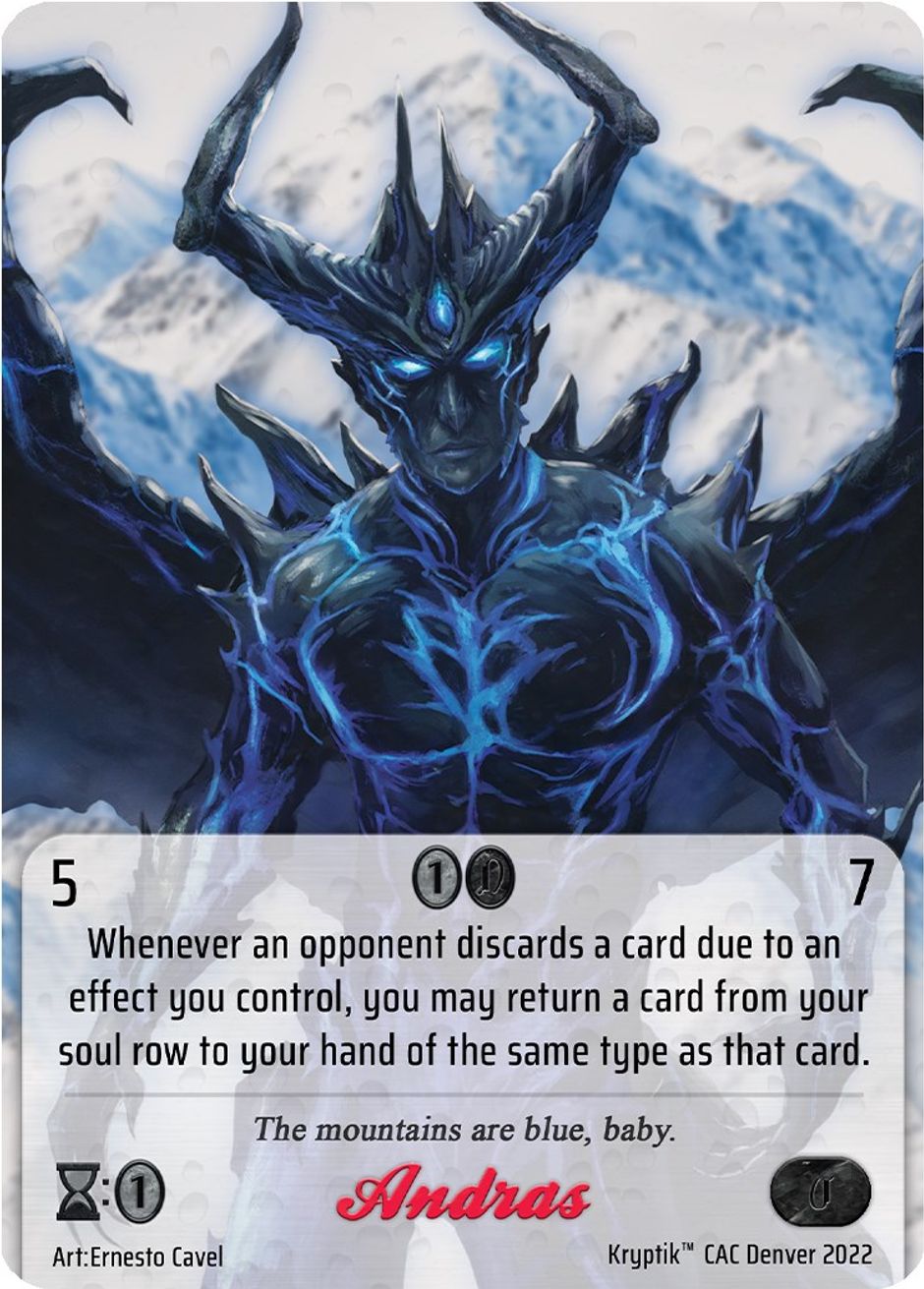 Andras - Kryptik Promos - Kryptik TCG