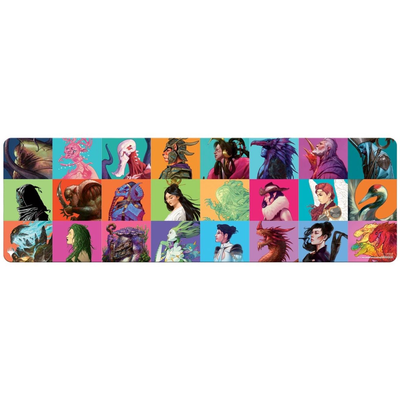 Commander Masters Pop Collage 8ft Table Playmat for Magic: The ...