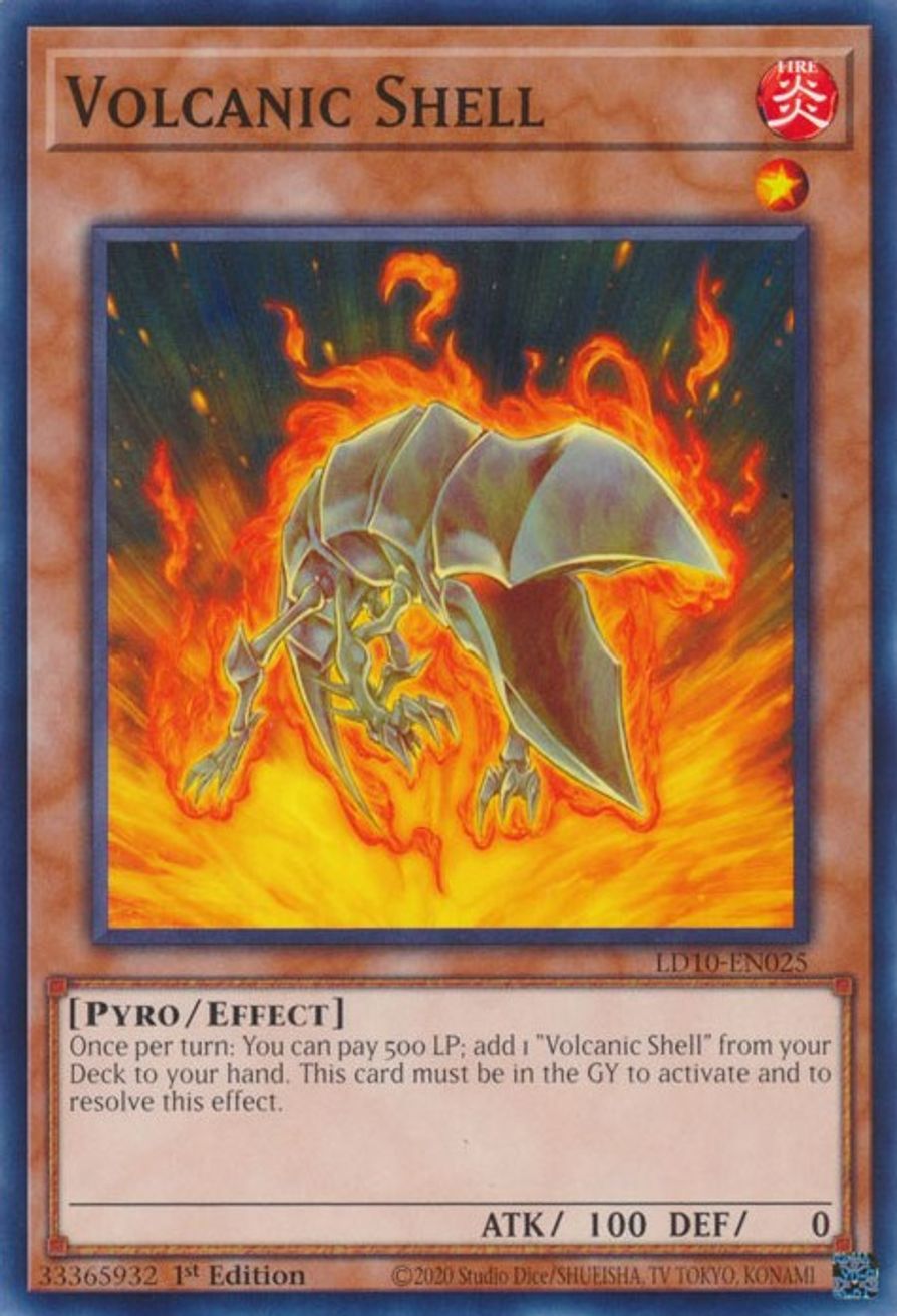 Volcanic Shell - Legendary Duelists: Soulburning Volcano - YuGiOh