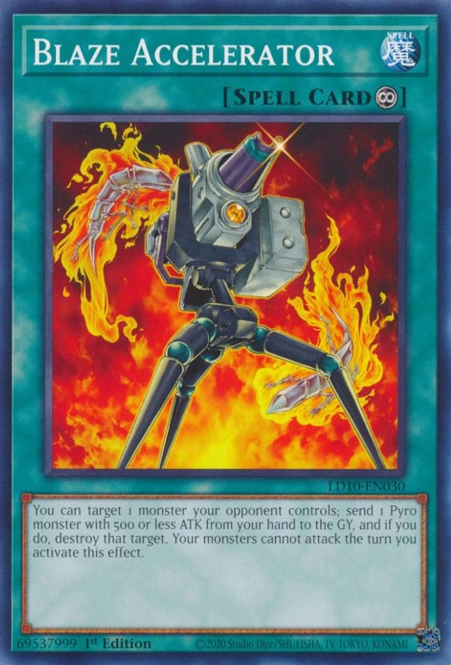 Blaze Accelerator - Legendary Duelists: Soulburning Volcano - YuGiOh