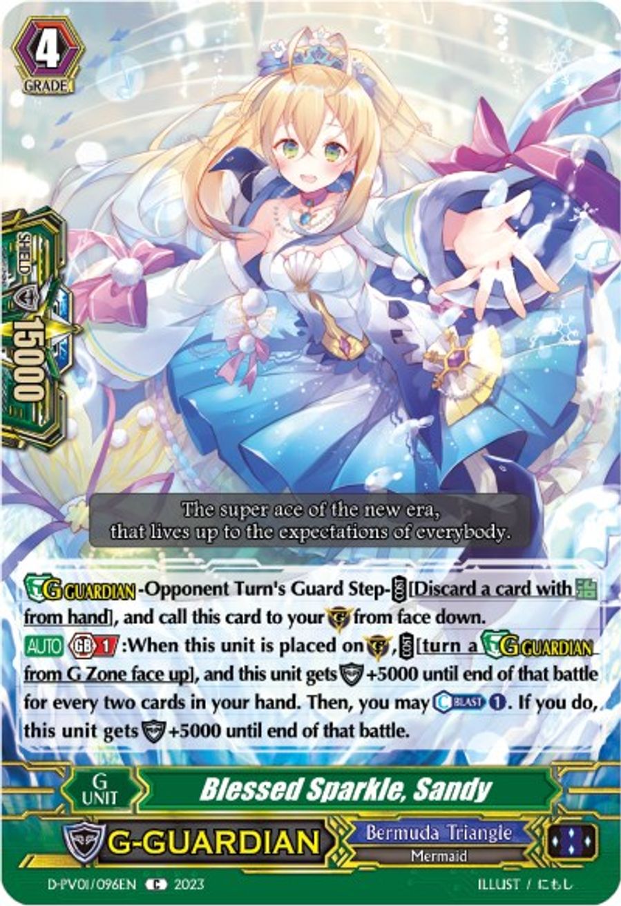 Blessed Sparkle, Sandy - D-PV01: History Collection - Cardfight Vanguard