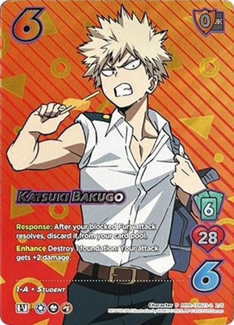 Katsuki Bakugo (Gen Con 2023) - UniVersus: My Hero Academia Promo Cards ...