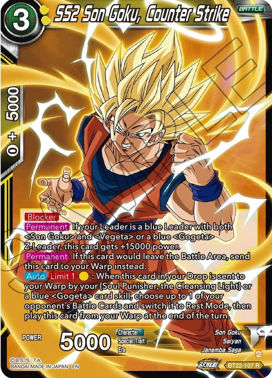 SS2 Son Goku, Counter Strike - Critical Blow - Dragon Ball Super: Masters
