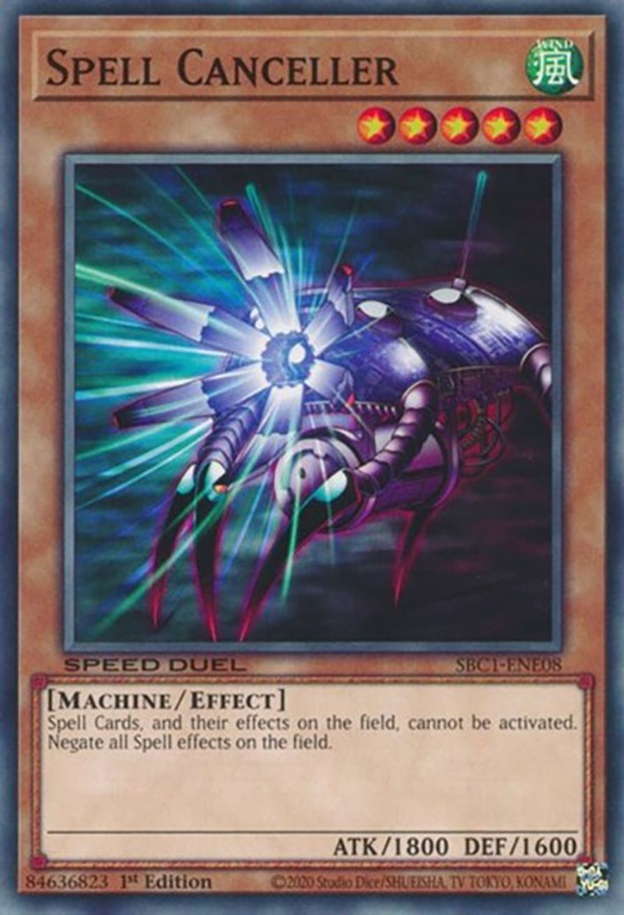 Spell Canceller - Speed Duel: Streets of Battle City - YuGiOh