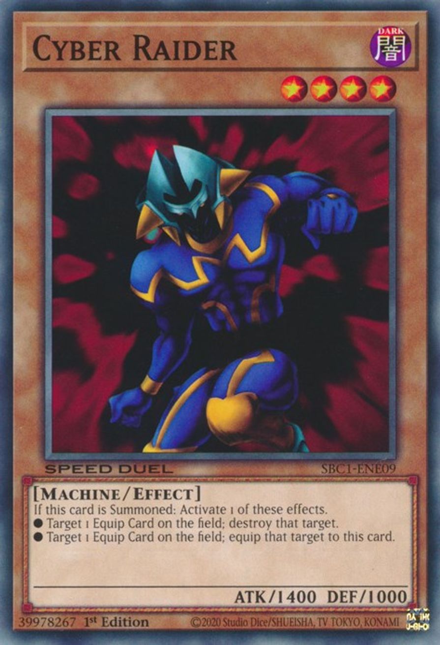Cyber Raider - Speed Duel: Streets of Battle City - YuGiOh