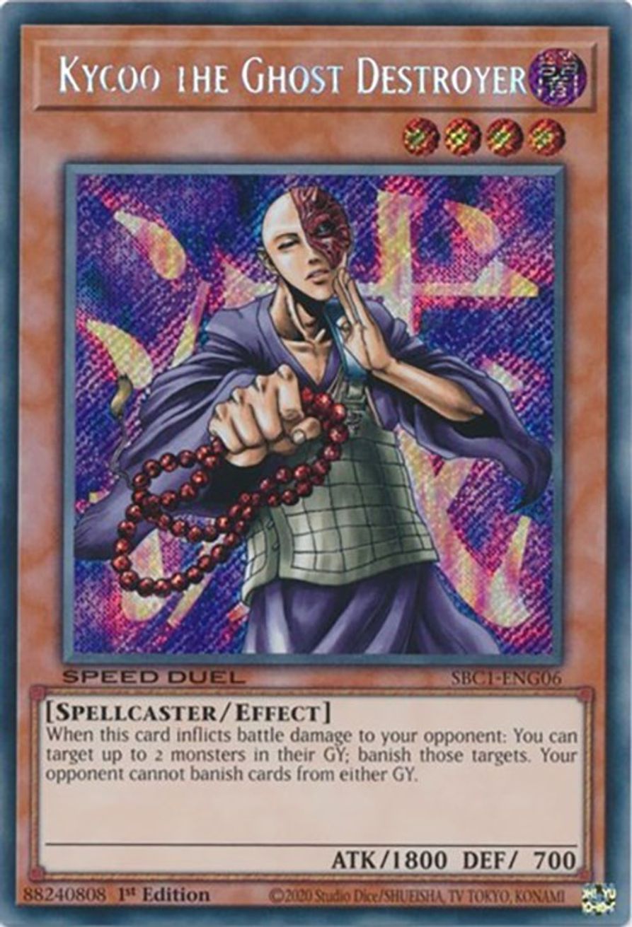 Kycoo the Ghost Destroyer (Secret Rare) - Speed Duel: Streets of Battle ...