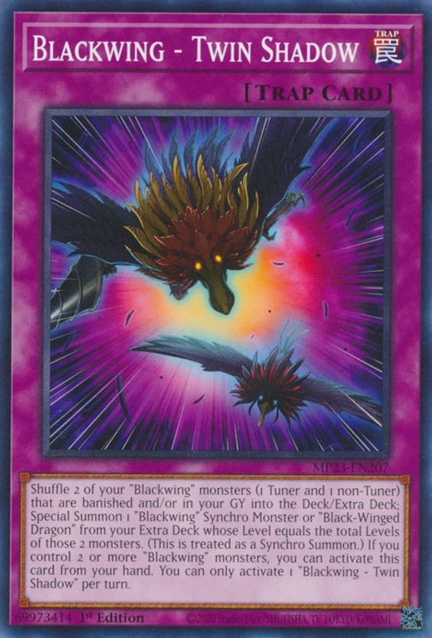 Blackwing - Twin Shadow - 25th Anniversary Tin: Dueling Heroes Mega ...
