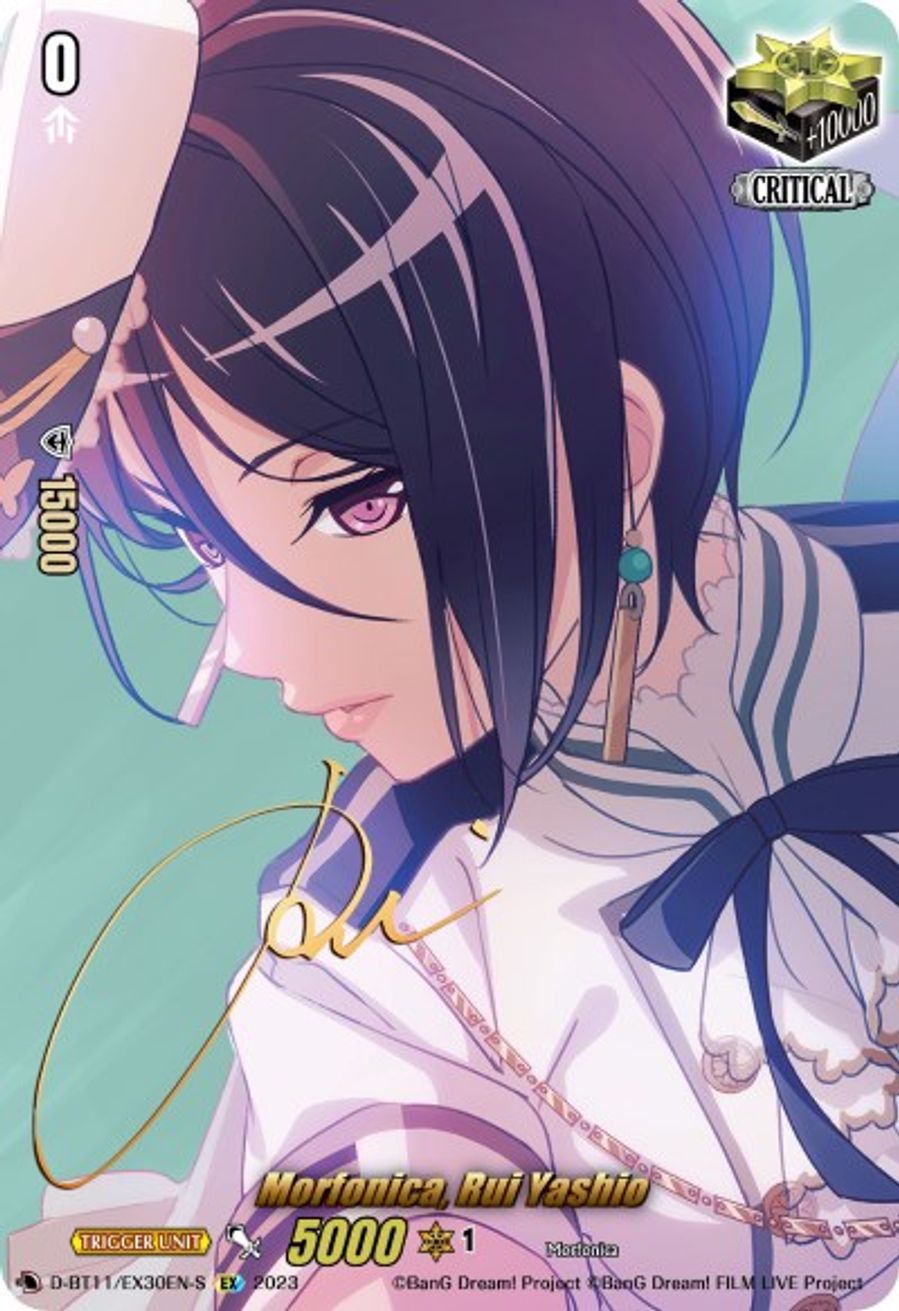 Morfonica, Rui Yashio (Signature) - Clash of the Heroes - Cardfight Vanguard