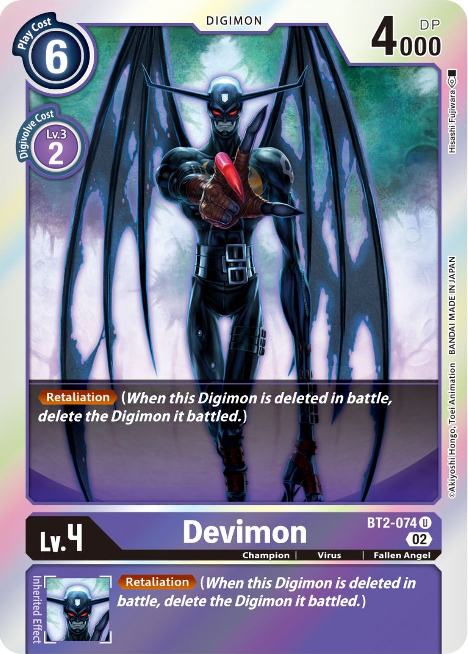 Devimon (Resurgence Booster Reprint) - Resurgence Booster - Digimon ...