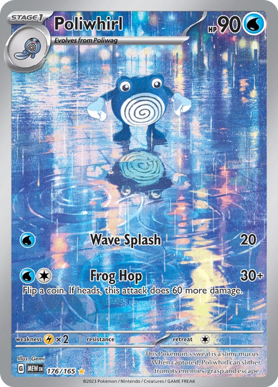 Poliwhirl - 176/165 - SV: Scarlet & Violet 151 - Pokemon