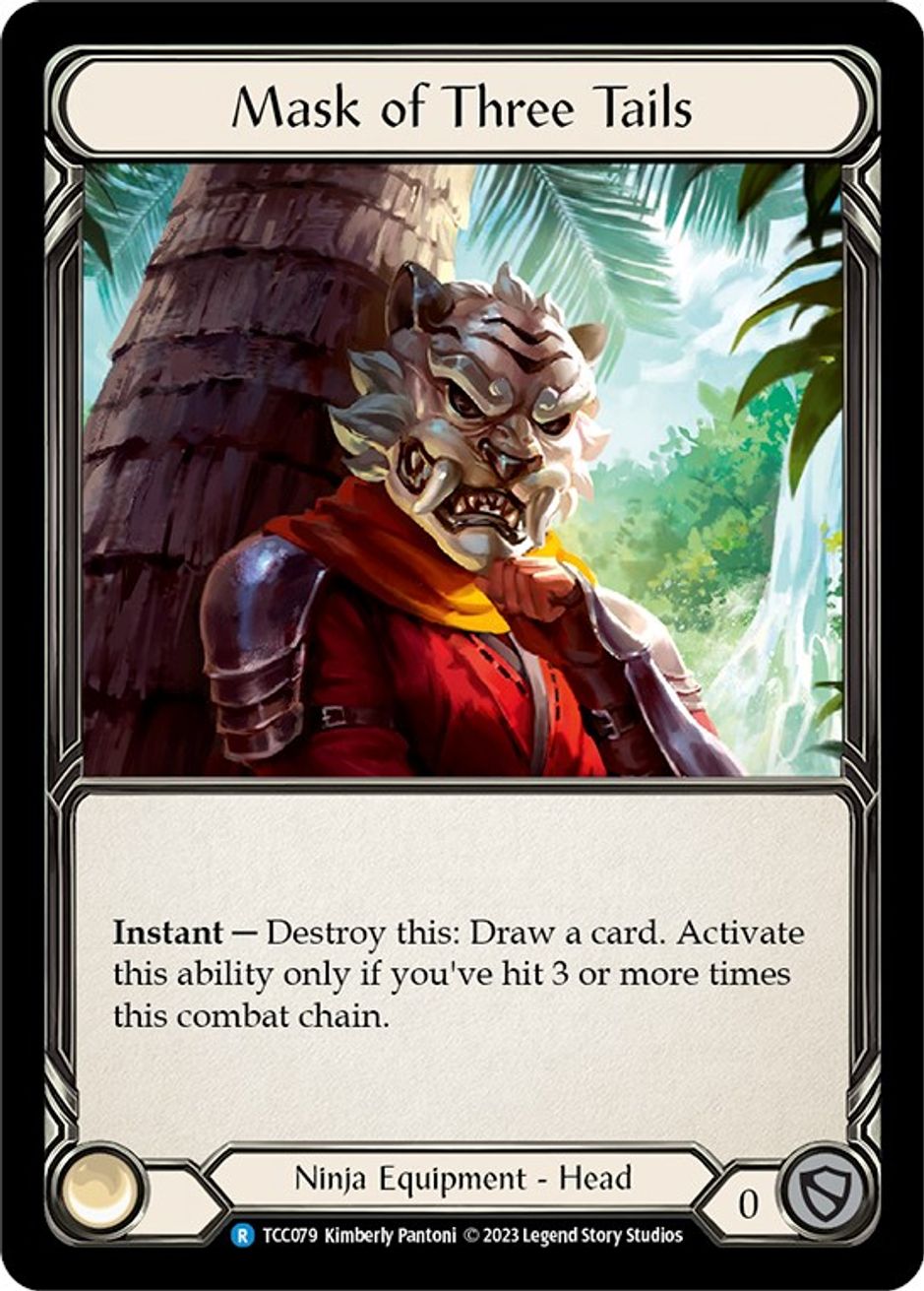 Mask of Three Tails - Round the Table: TCCxLSS - Flesh and Blood TCG