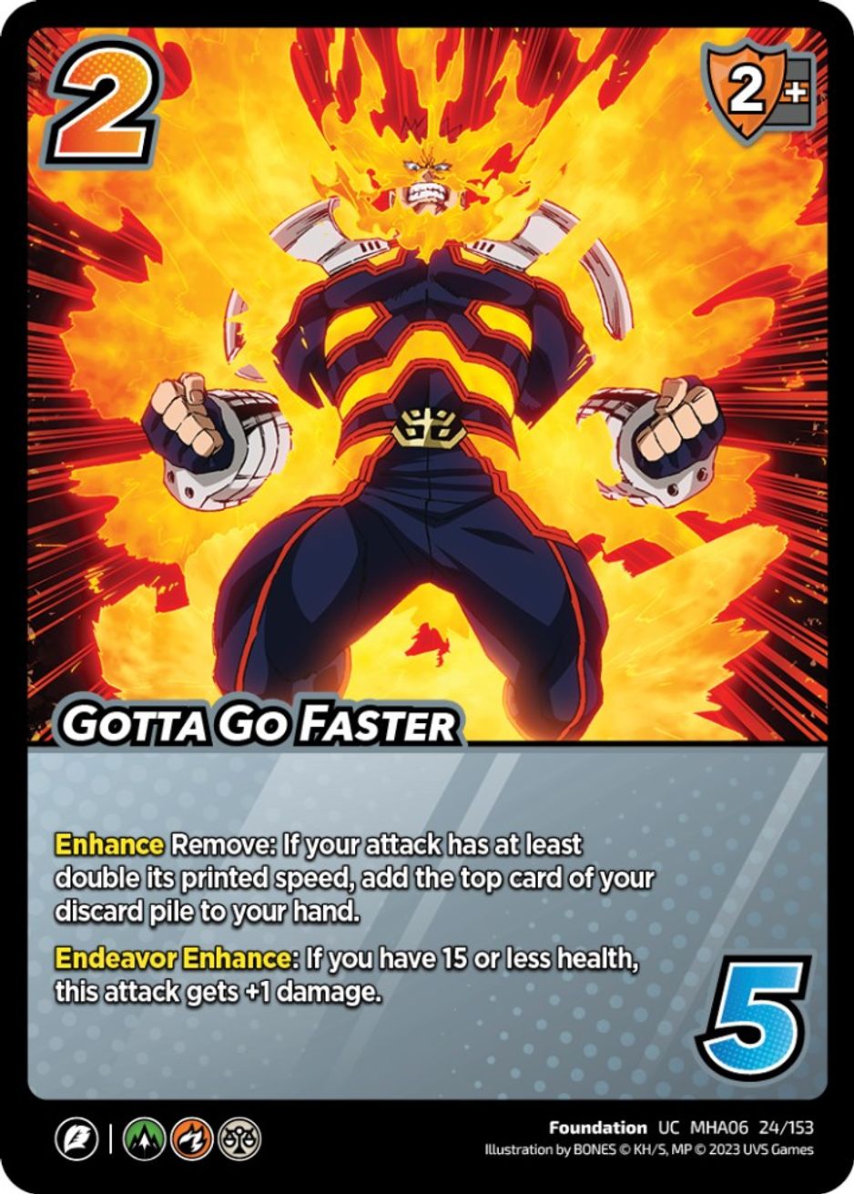 Gotta Go Faster - UniVersus: My Hero Academia: Jet Burn - UniVersus