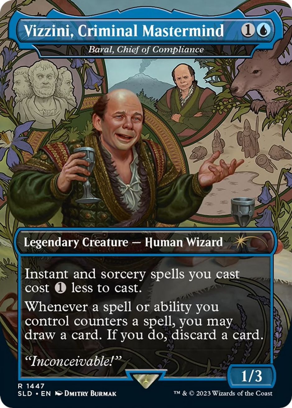 Vizzini, Criminal Mastermind - Baral, Chief of Compliance - Secret Lair ...
