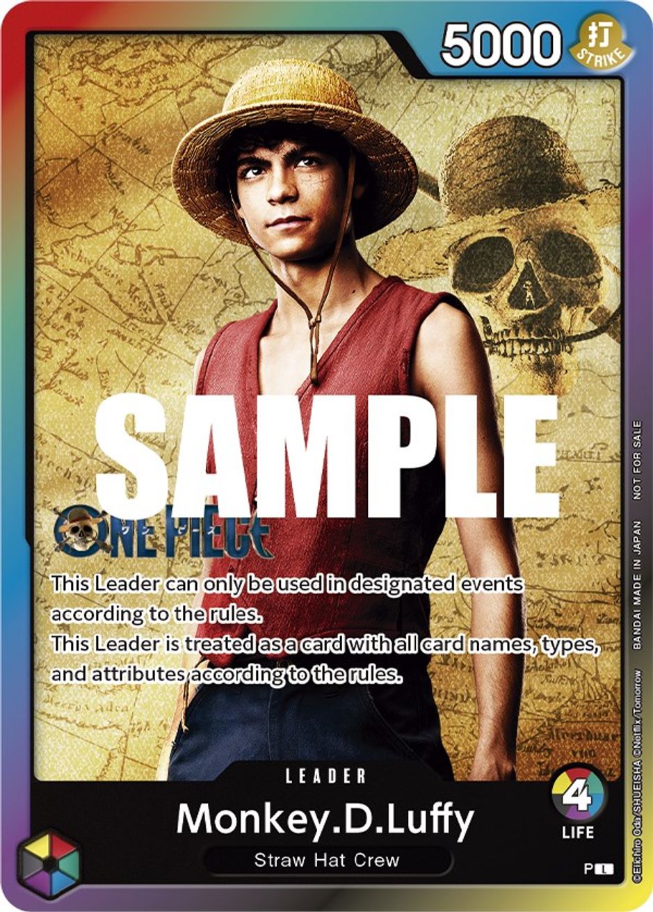 Monkey.D.Luffy (Leader Pack - Live Action) (Sealed Battle 2023 Vol. 1 ...