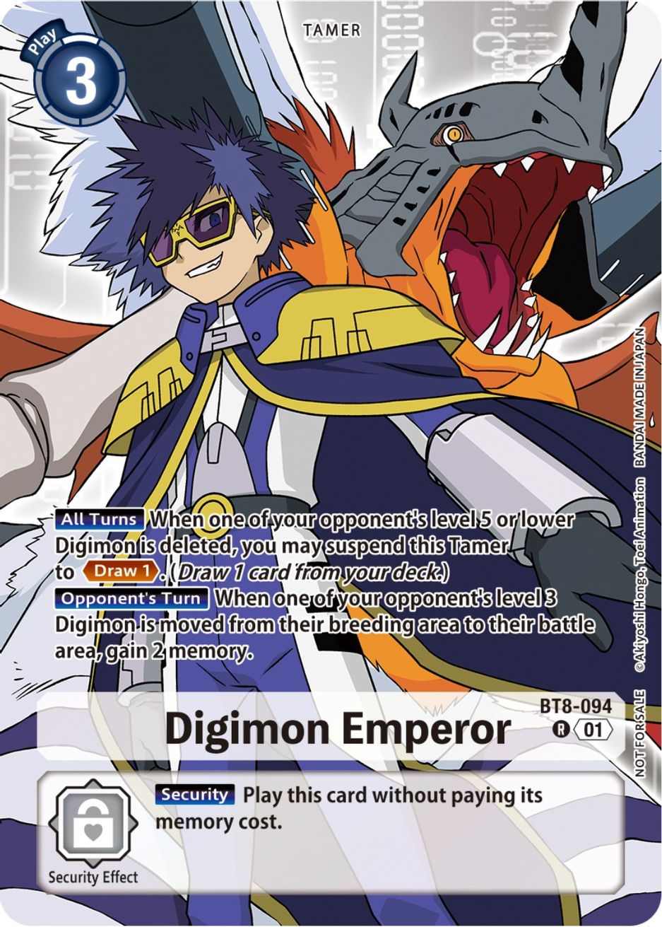 Digimon Emperor (Tamer Party Pack -The Beginning-) - New Awakening ...