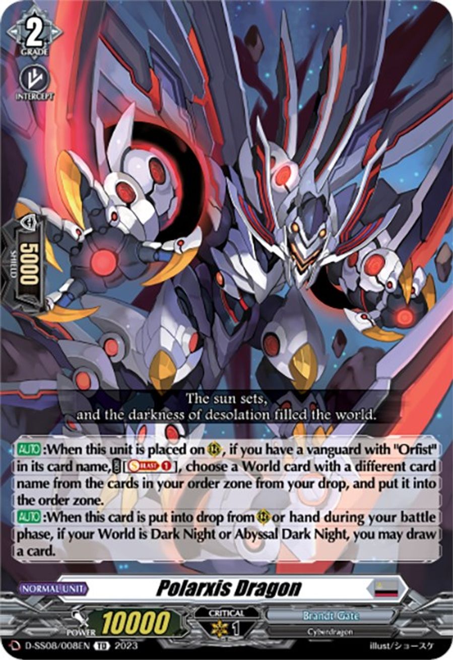 Polarxis Dragon - D-SS08: Stand Up Deckset "Orfist" - Cardfight Vanguard