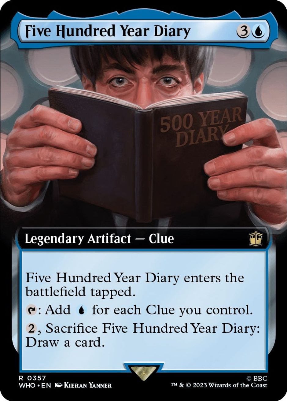 Five Hundred Year Diary (Extended Art) - Universes Beyond: Doctor Who ...