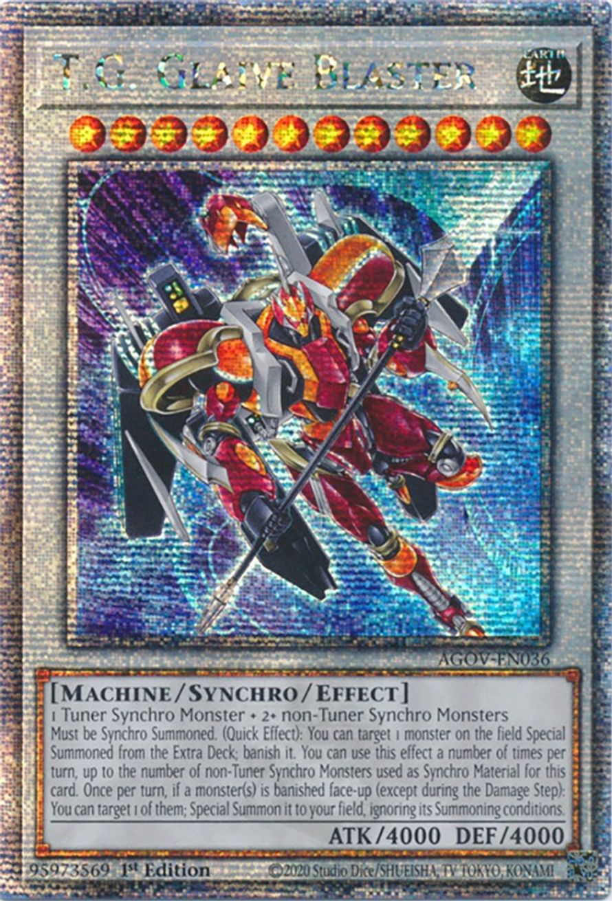 T.G. Glaive Blaster (Quarter Century Secret Rare) - Age of Overlord ...