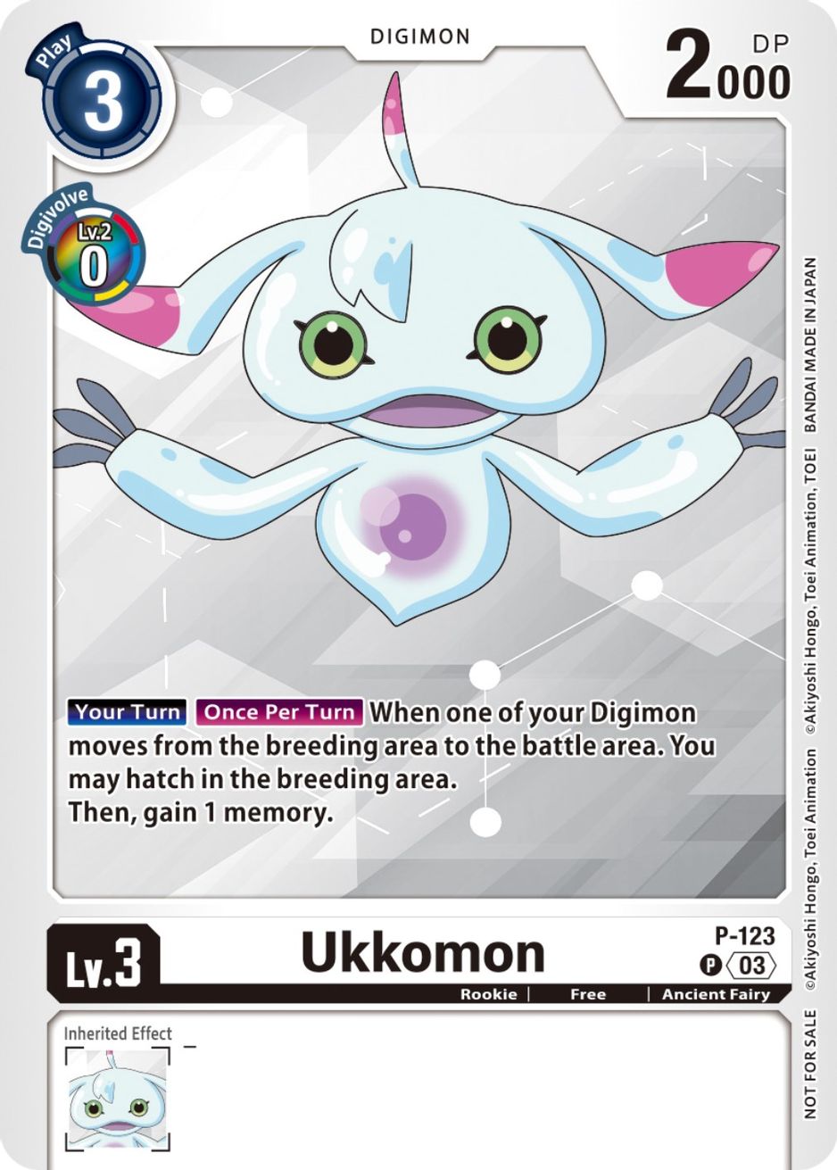 Ukkomon - P-123 (NYCC 2023 Demo Deck) - Digimon Promotion Cards ...
