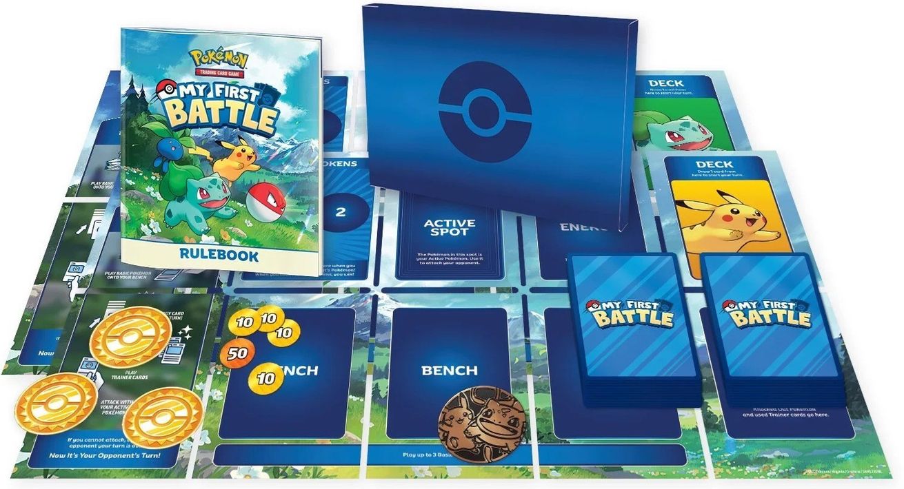 My First Battle [Pikachu & Bulbasaur] - My First Battle - Pokemon