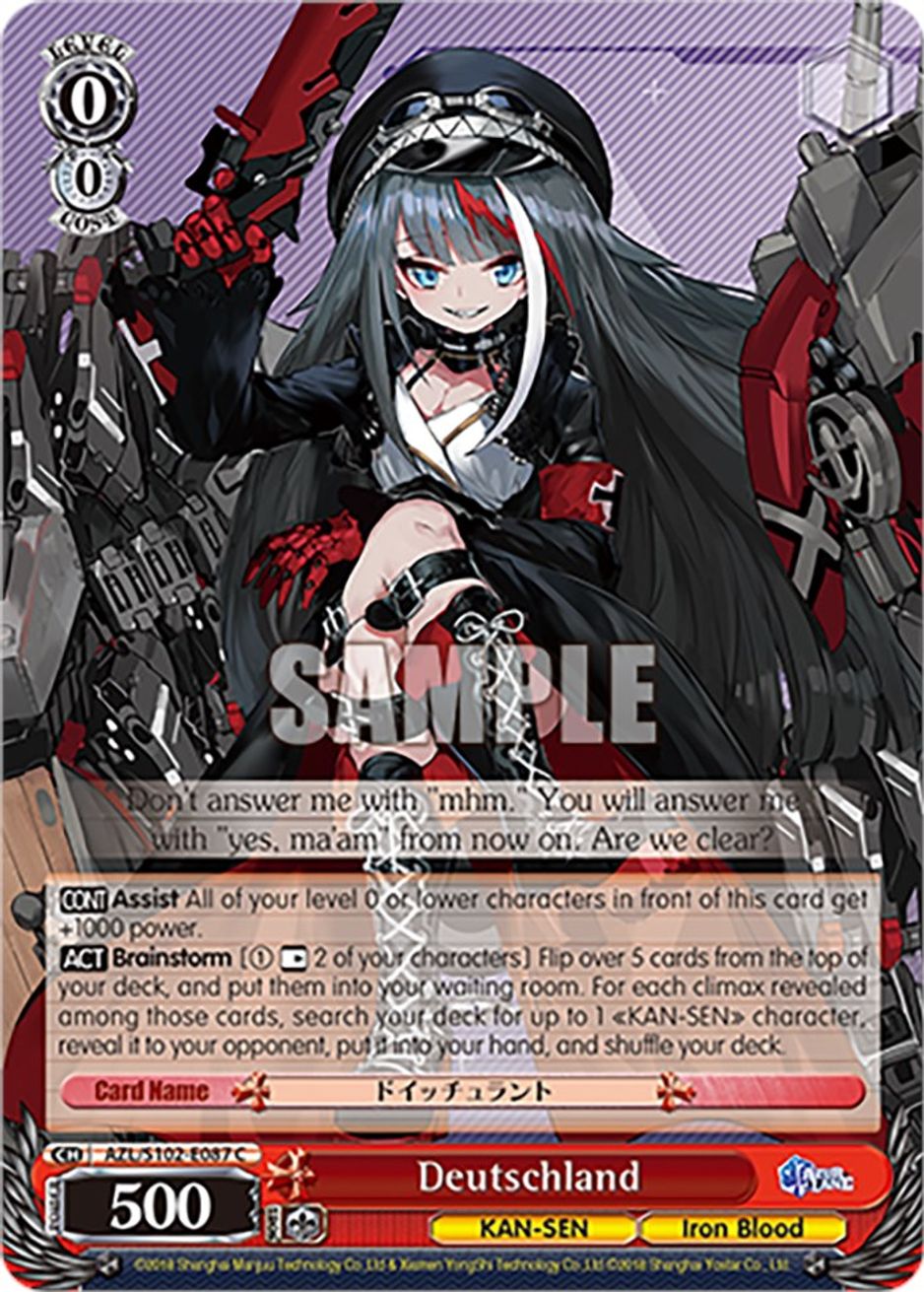 Deutschland - Azur Lane - Weiss Schwarz - TCGplayer.com