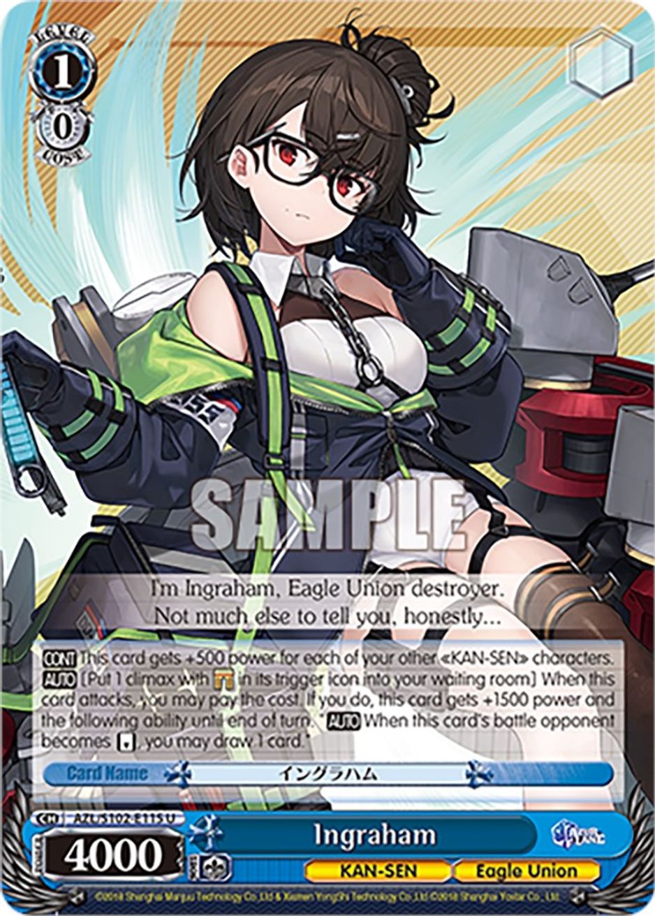 Ingraham - Azur Lane - Weiss Schwarz