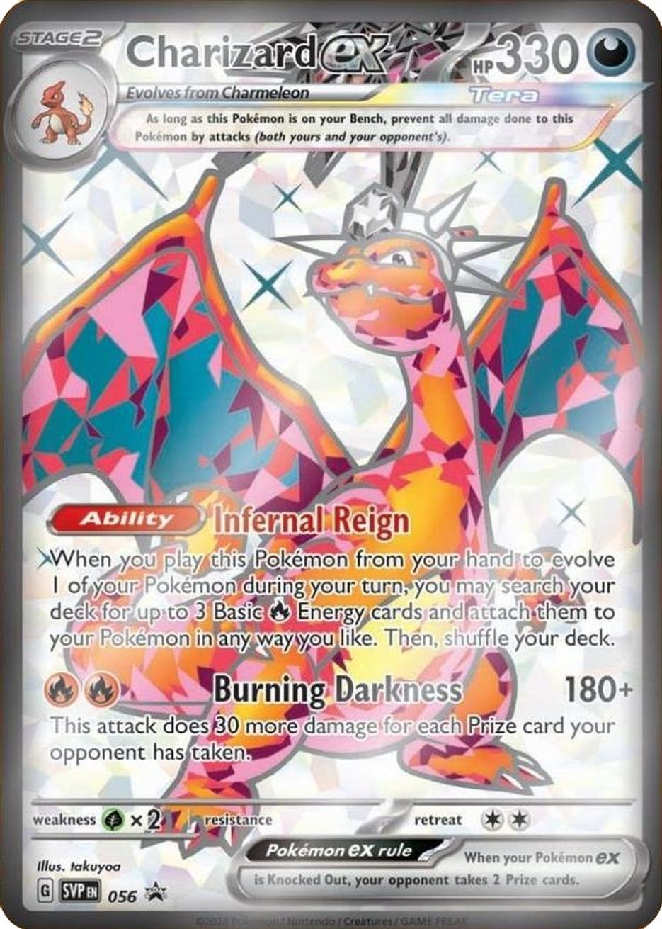 Charizard ex - 056 - SV: Scarlet & Violet Promo Cards - Pokemon