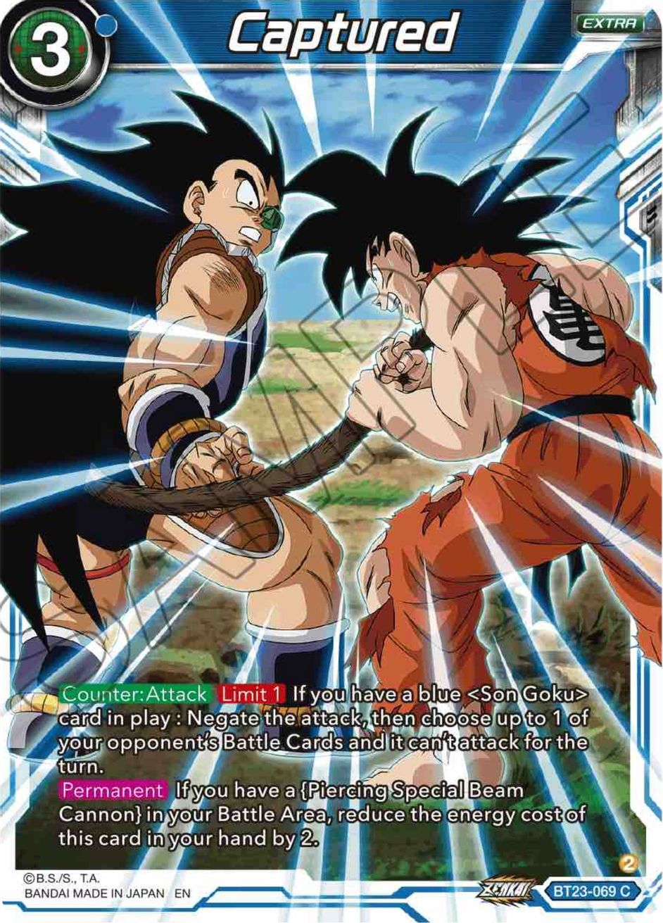 Captured - Perfect Combination - Dragon Ball Super CCG