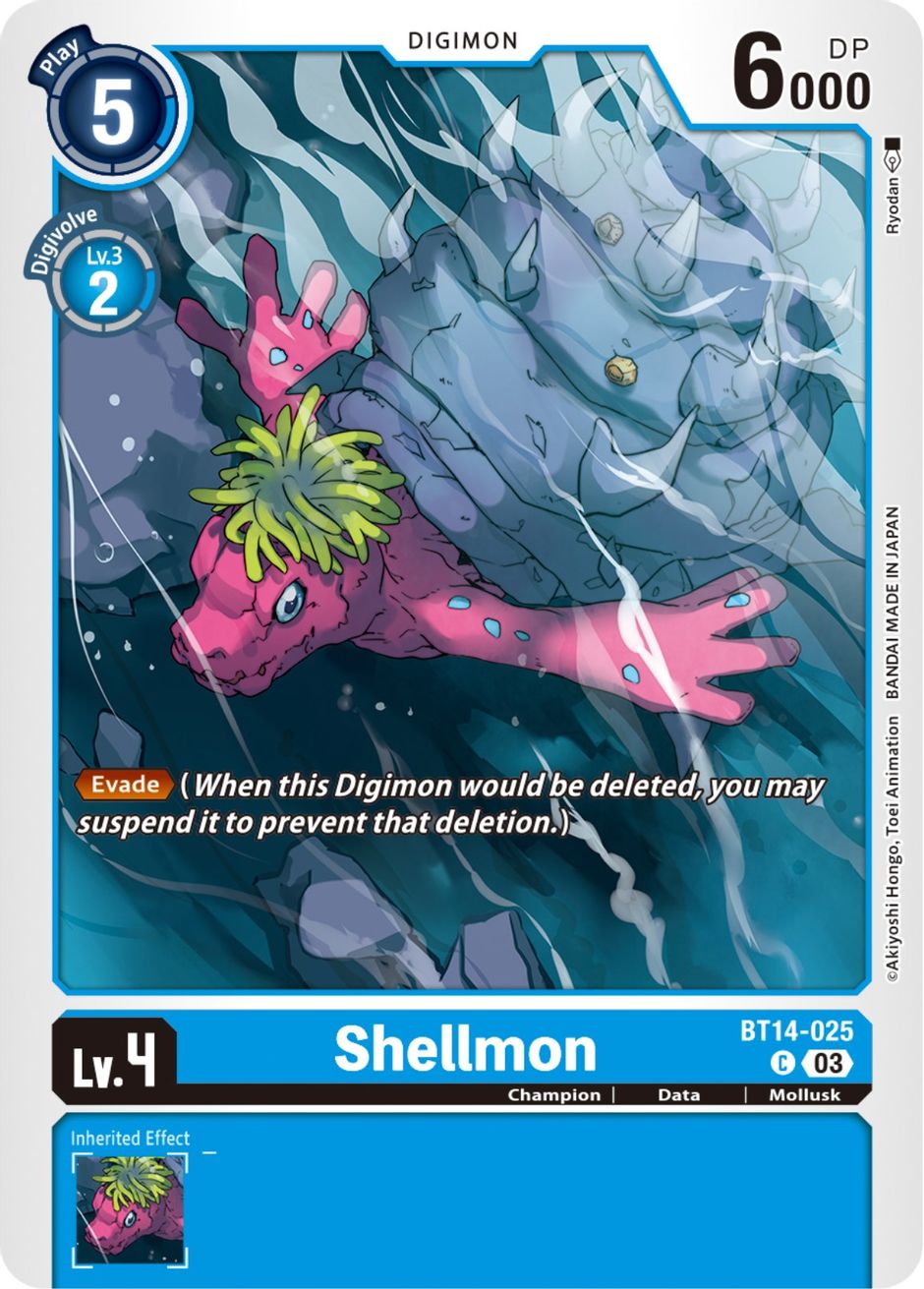 Shellmon - Blast Ace - Digimon Card Game