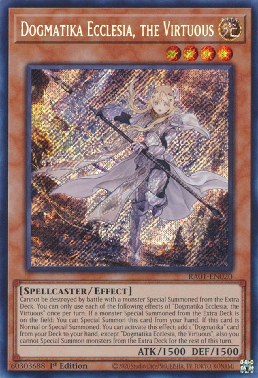 Dogmatika Ecclesia, the Virtuous (Secret Rare) - 25th Anniversary ...