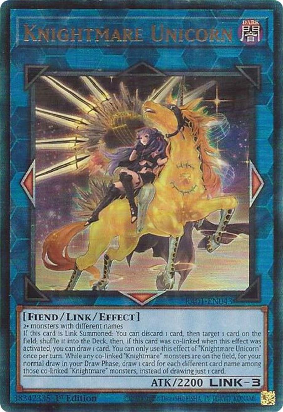 Knightmare Unicorn (Alternate Art) (PUR) - 25th Anniversary Rarity ...