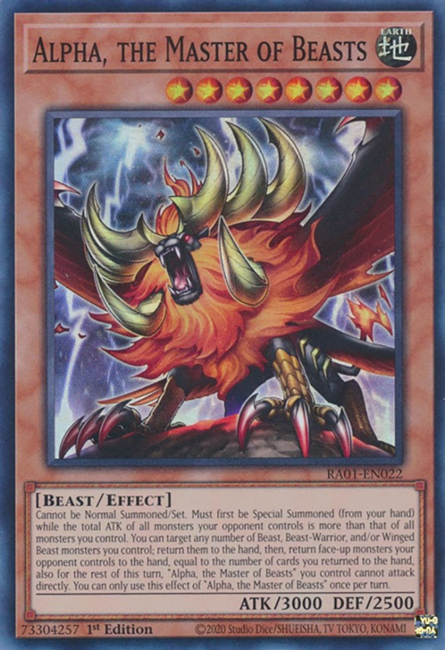 Alpha, the Master of Beasts - 25th Anniversary Rarity Collection - YuGiOh