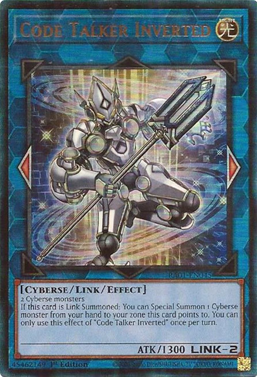 Code Talker Inverted (PUR) - 25th Anniversary Rarity Collection - YuGiOh